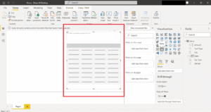 Power BI Table View, Tooltips and Page Navigation Guide